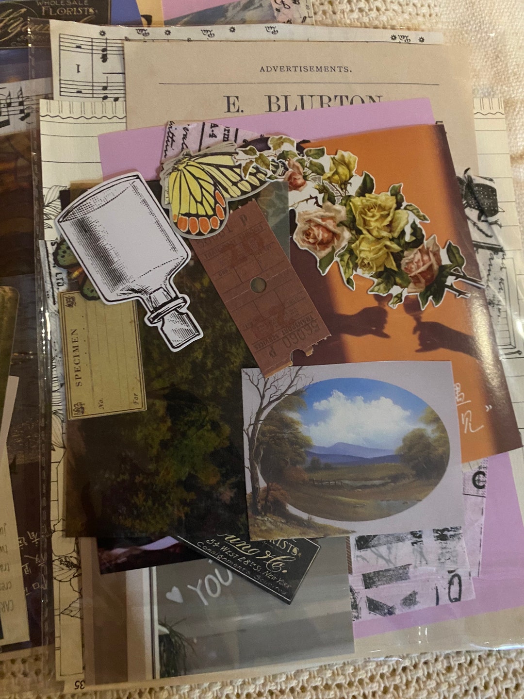 Collage Starter Kit - Etsy