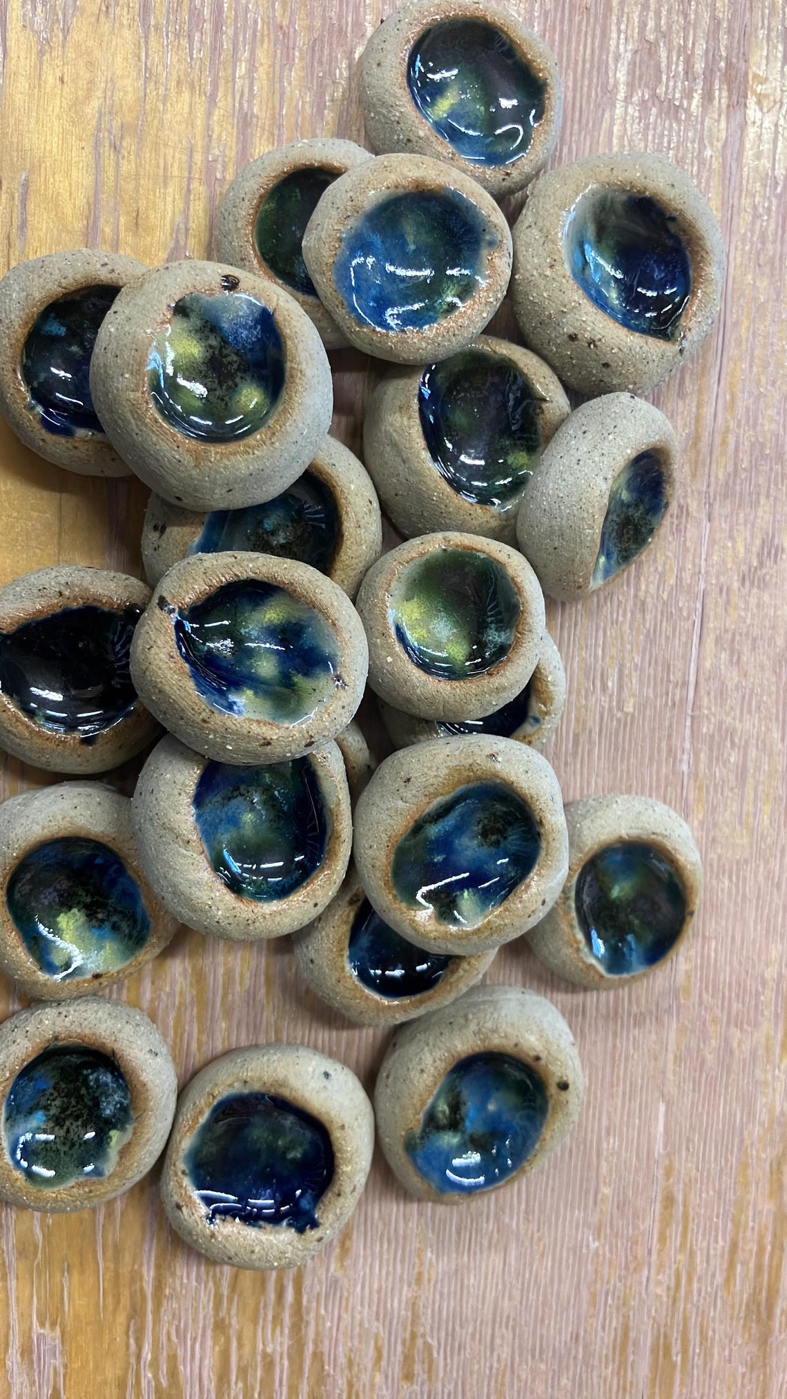 Ceramic Thumb Stone/pebble for Worry/anxiety - Helps to Calm and Relive ...