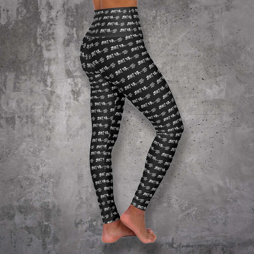 Sumerian Ama-gi Cuneiform - Freedom - High Waisted Yoga Leggings - Etsy