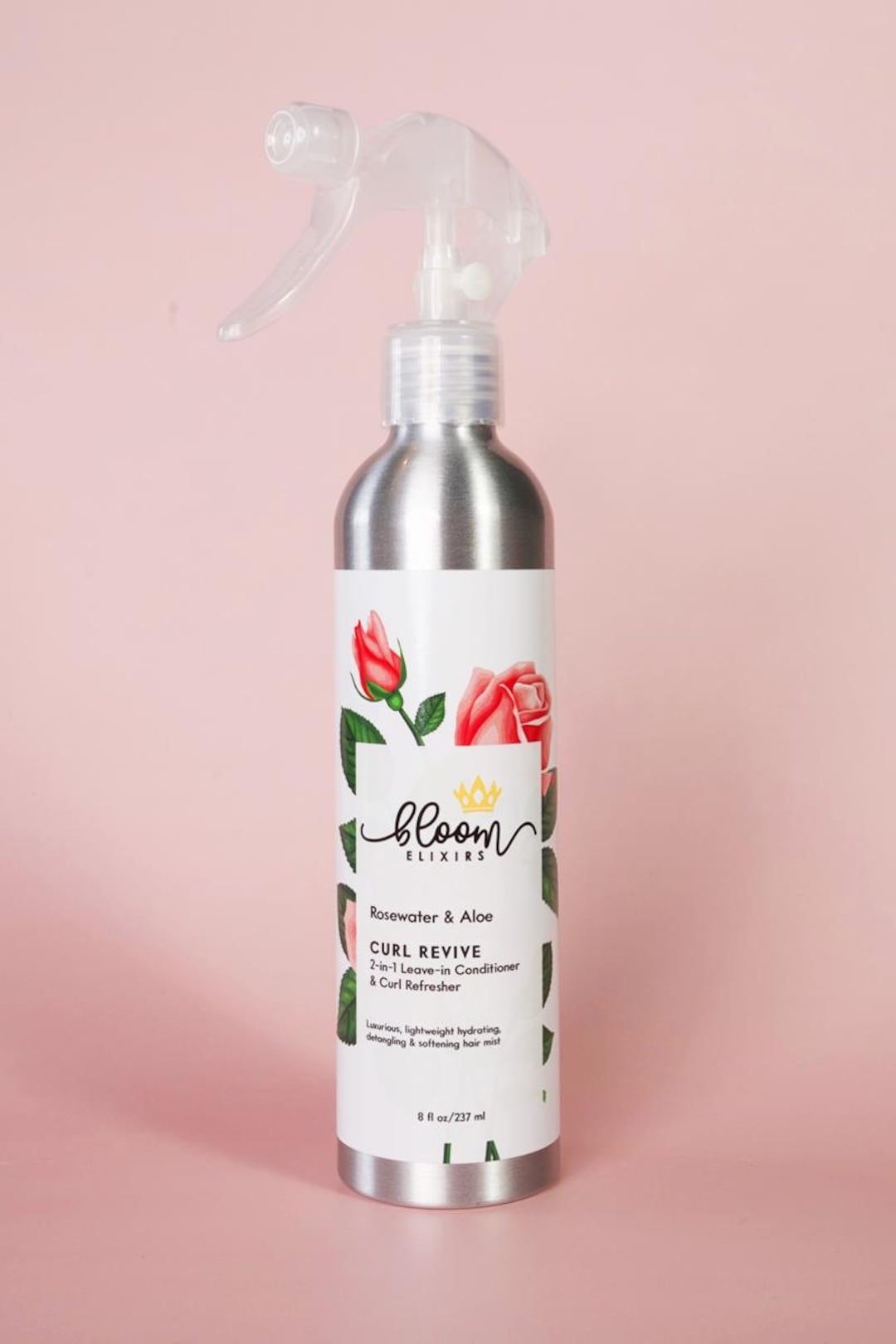 Rosewater & Aloe Curl Revive Mist - Etsy