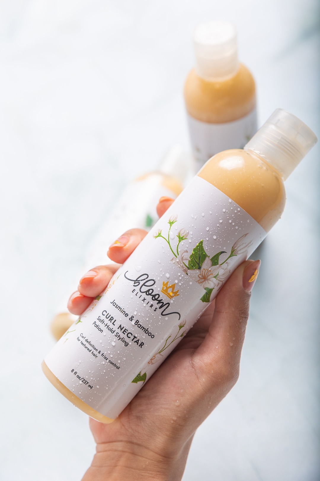 Jasmine & Bamboo Curl Nectar - Etsy