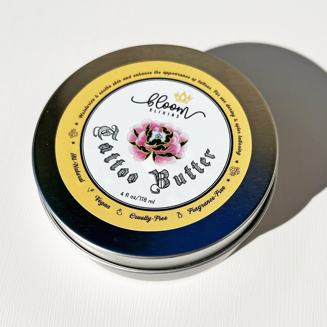 Tattoo Butter - Natural Tattoo Aftercare Balm - Etsy