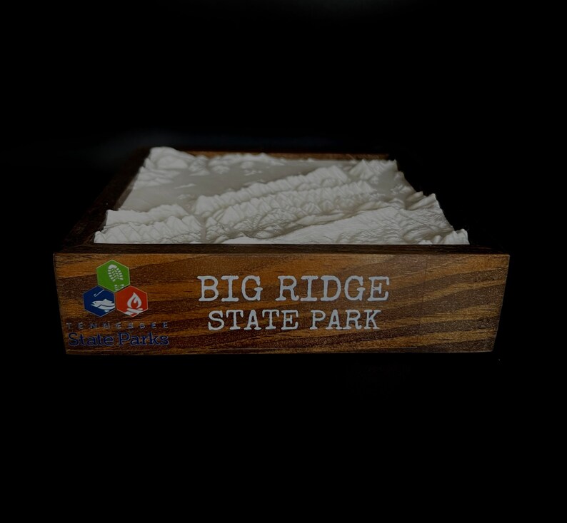 Big Ridge State Park 3D Printed Topographical Landscape - Etsy
