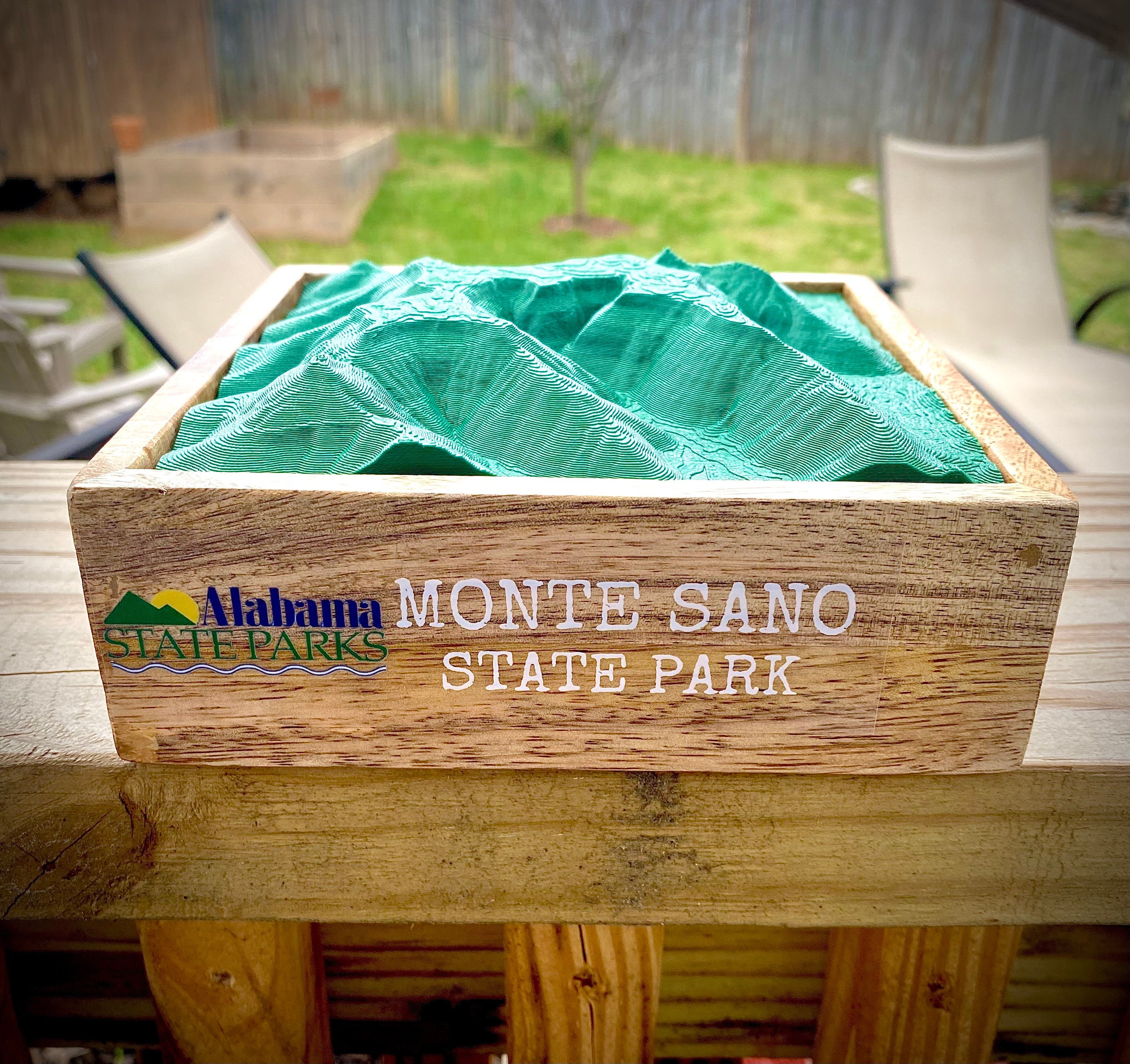 Monte Sano State Park Topographical Map Model - Etsy