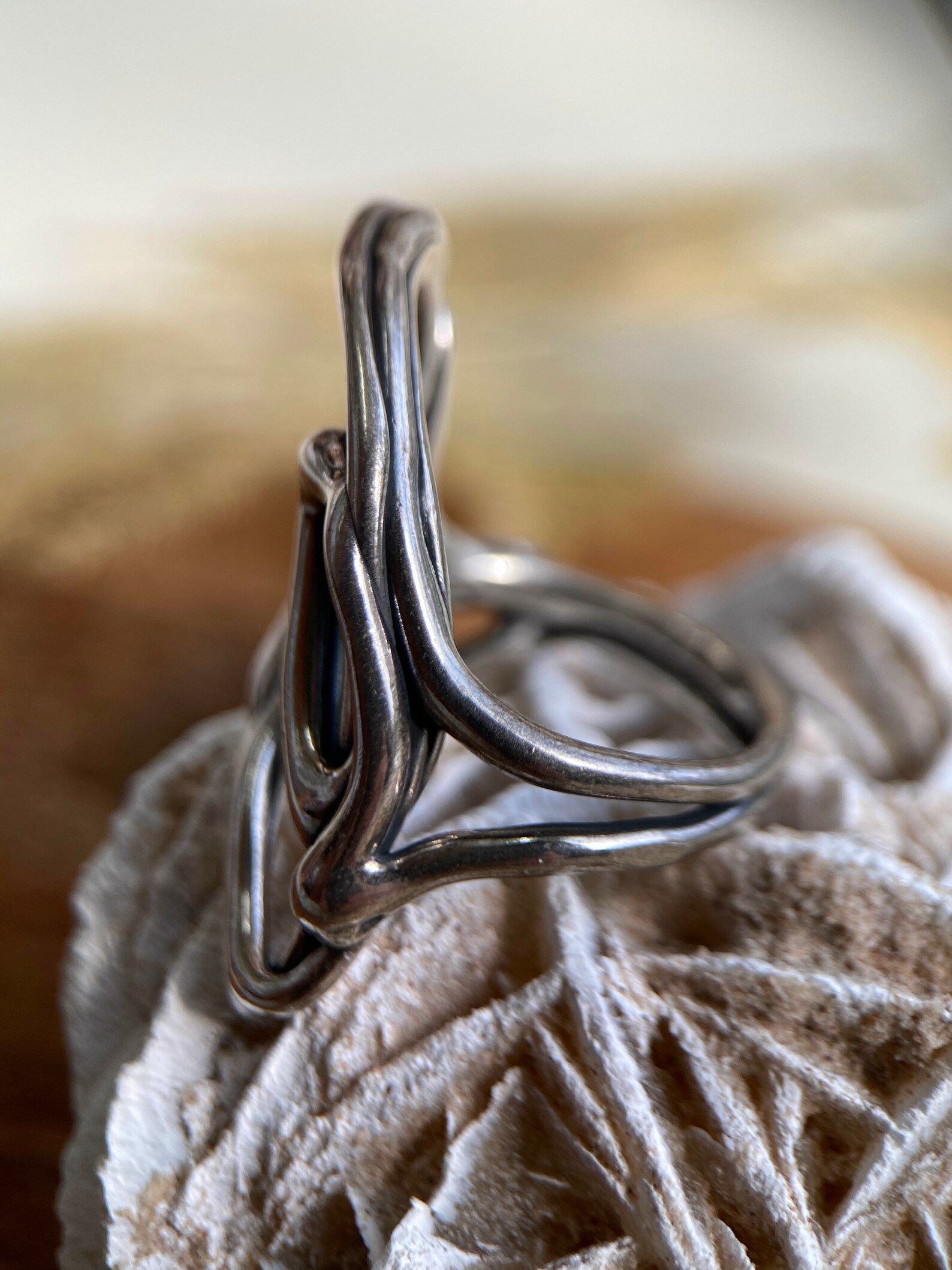 Ring, Art Fusion Jewelry, Fantasy Style, Silver Celtic Ring - Etsy
