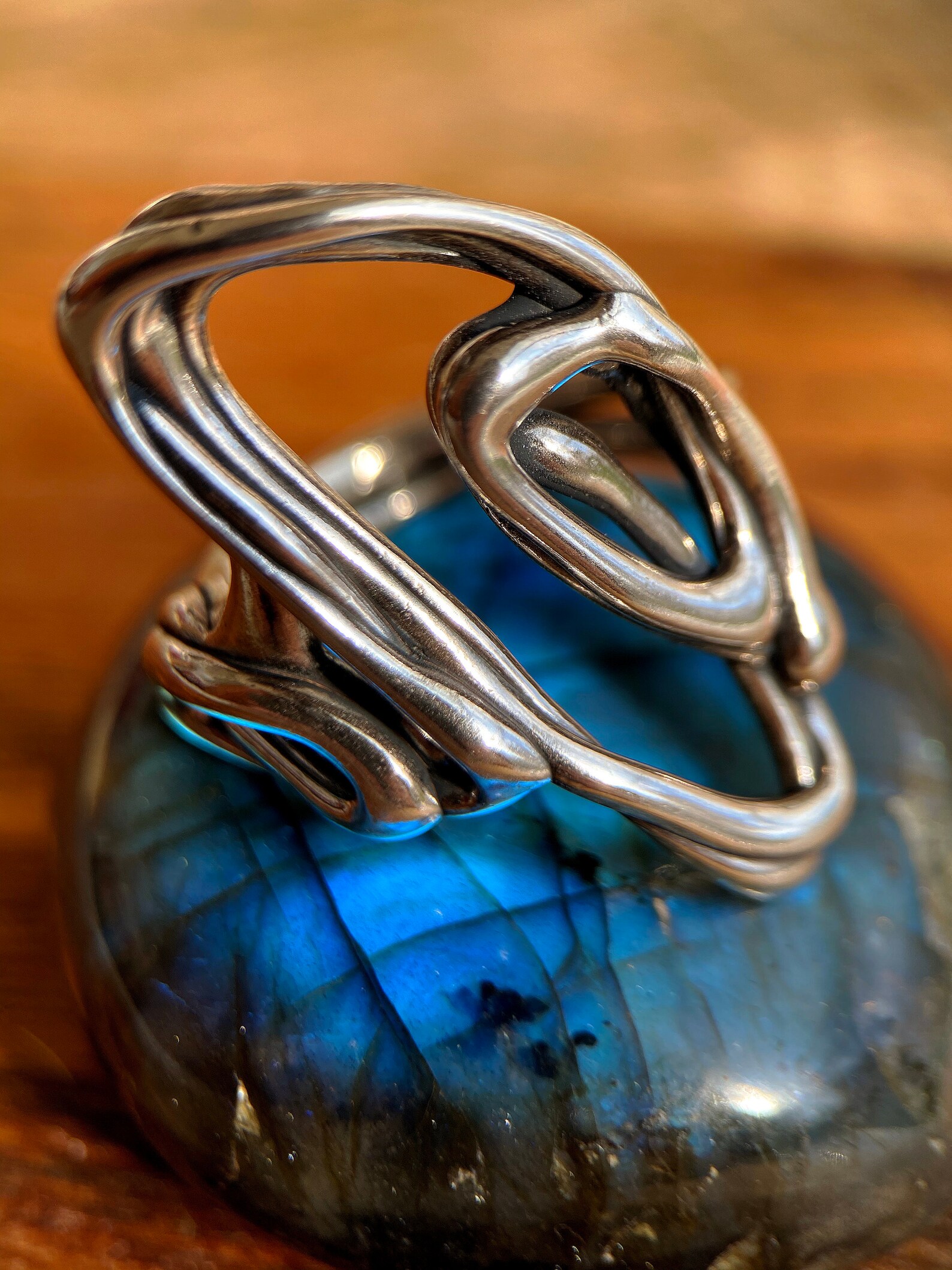 Ring, Art Fusion Jewelry, Fantasy Style, Silver Celtic Ring - Etsy