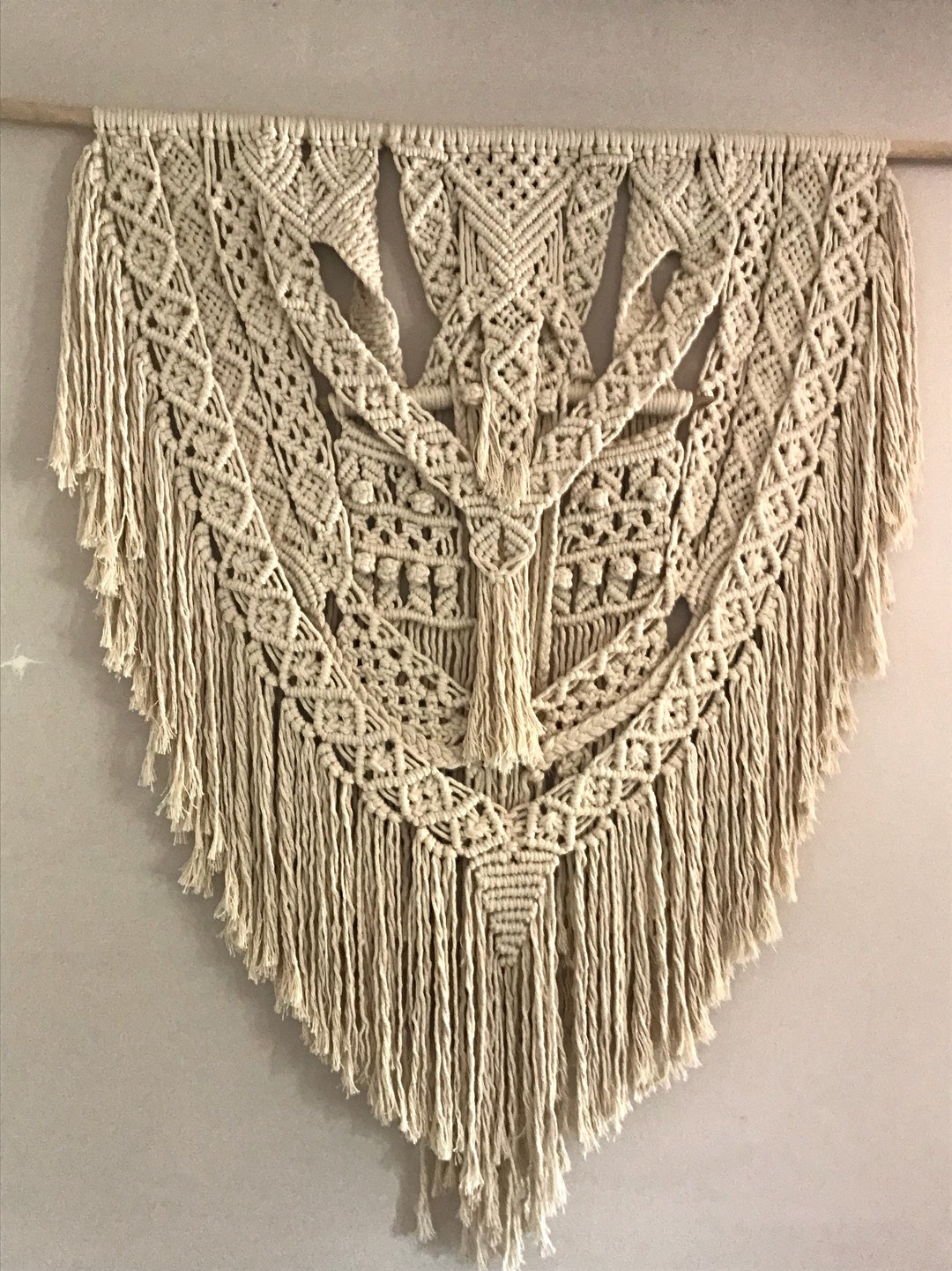 Georgia Xl Macrame Wall Hanging - Etsy Australia