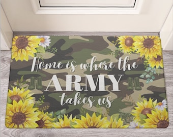Army Door Mat - Etsy