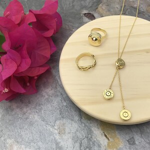 Fair Trade Recycled Gong Bomb Ring, Fair Trade Circle Bomb Shell Ring ...