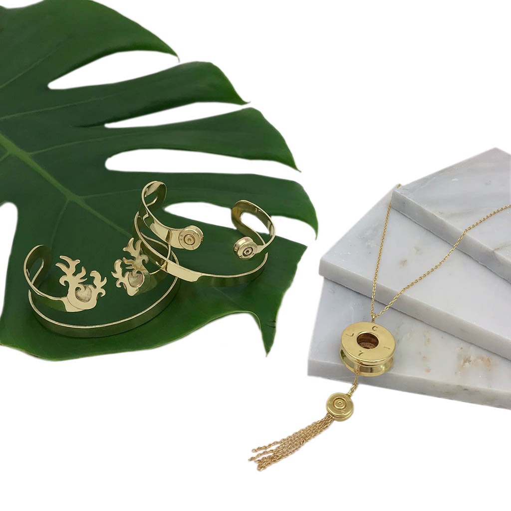 Recycled Bomb Bullet Cuff Bracelet, Fair Trade Bomb Shell Bracelet ...