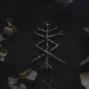 Rune Tree Amulet Fehu&raido: Rune - Etsy
