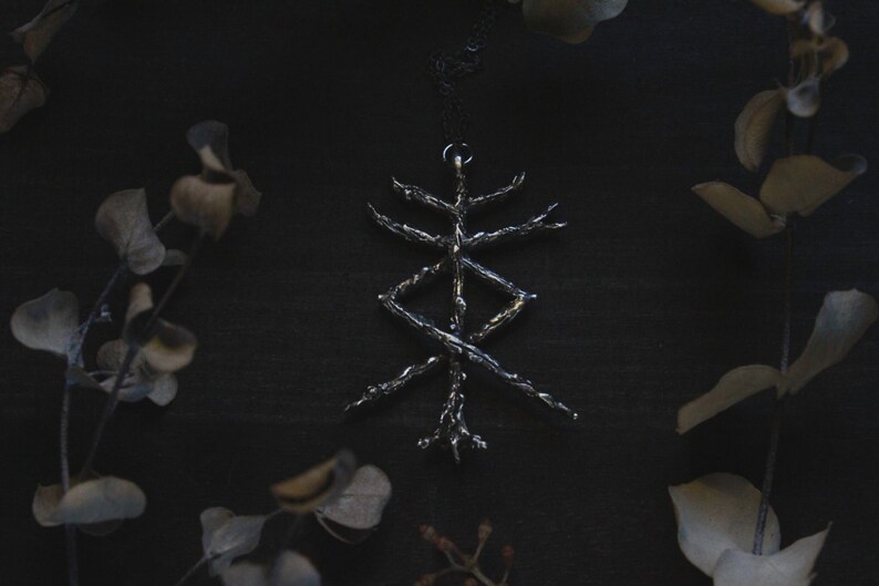 Rune Tree Amulet Fehu&raido: Rune | Etsy