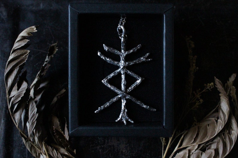 Rune Tree Amulet Fehu&raido: Rune | Etsy