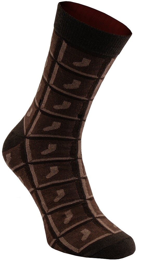 Milk Chocolate Socks 1 Pair Great Birthday Gift for Men and Woman ...