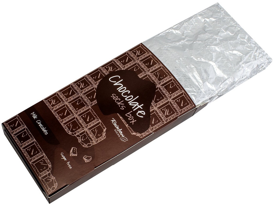 Milk Chocolate Socks 1 Pair Great Birthday Gift for Men and - Etsy