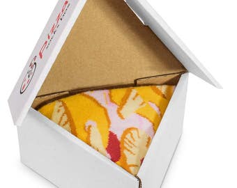 Pizza Box Socks | Etsy