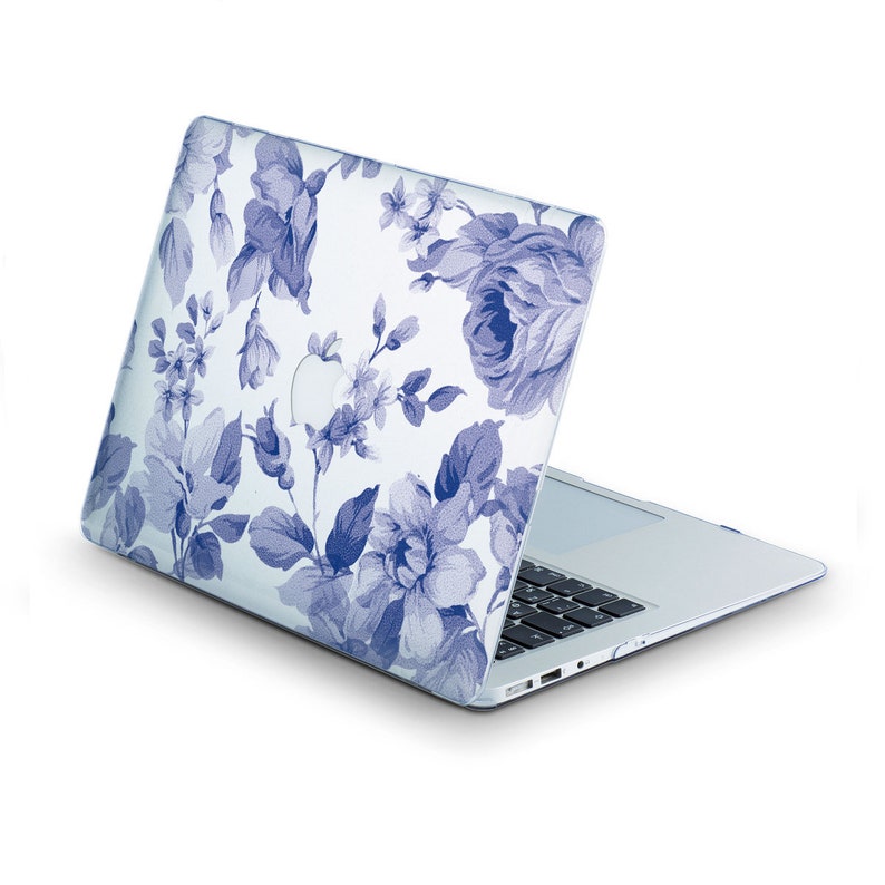 Blue Rose Laptop Hard Case Cute Gift for Woman Macbook Pro 13 | Etsy