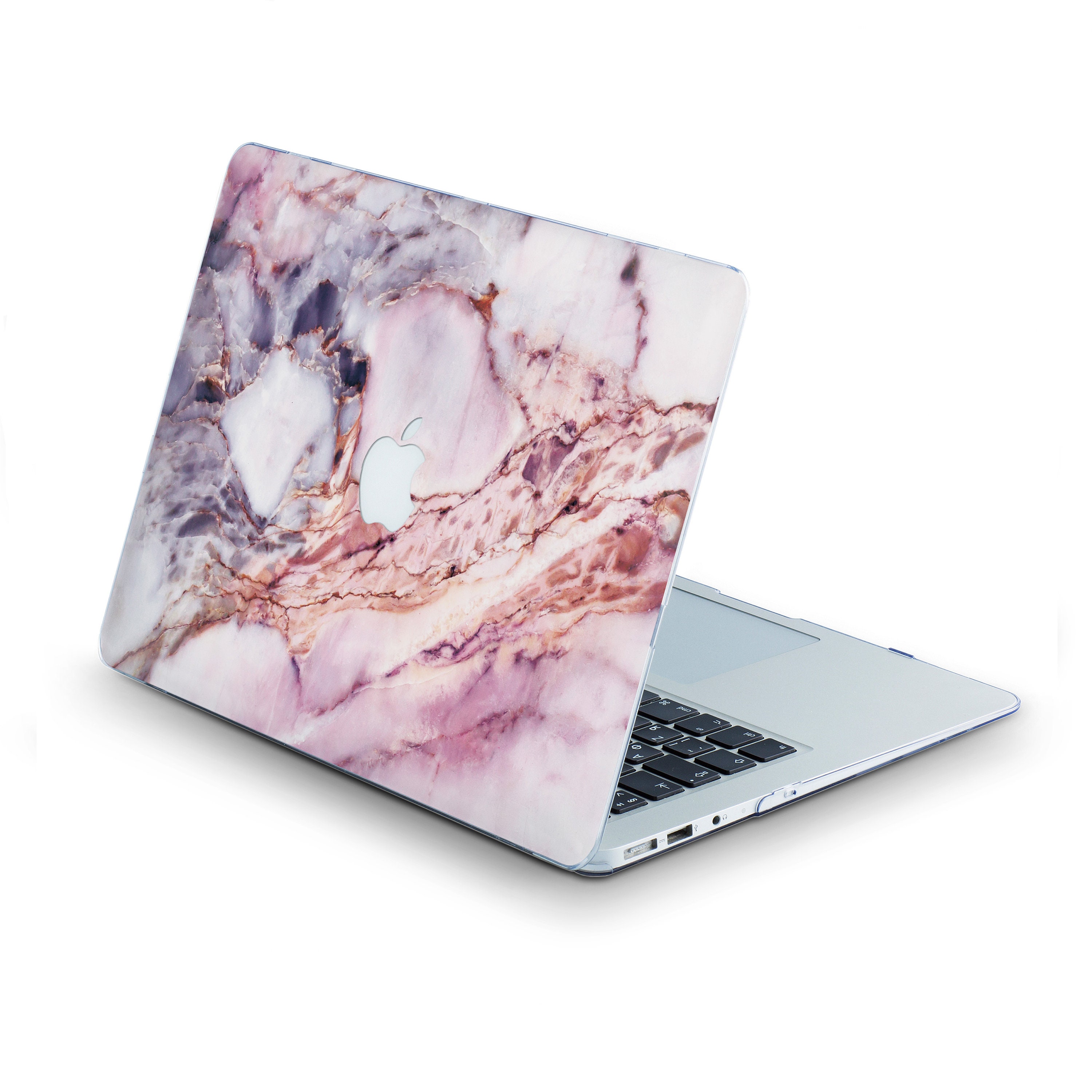 Rose Marble Macbook Pro 13 2019 Case Golden Macbook Pro Retina | Etsy