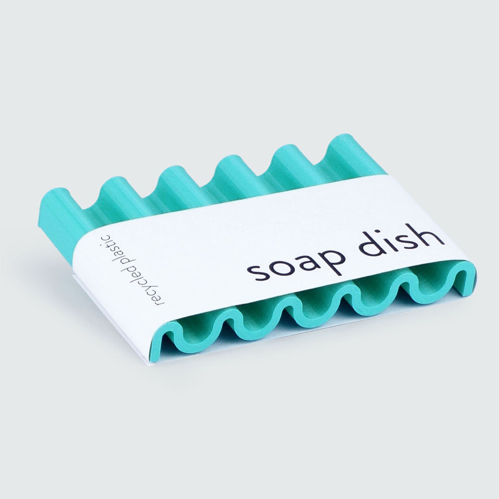 Cyan Soap Dish, Turquoise Soap Tray, 3d Printed Recycled Plastic ...
