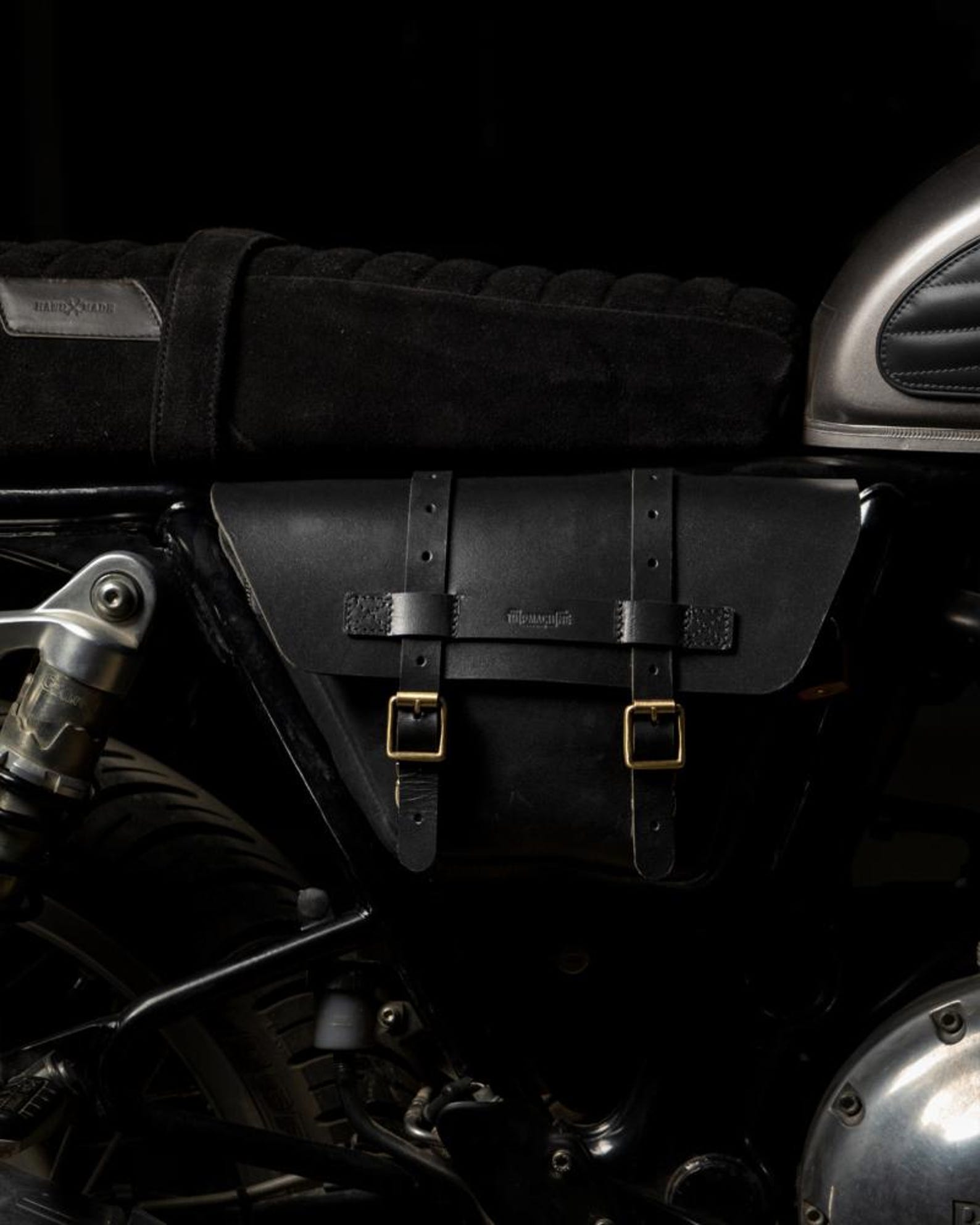 Royal Enfield Interceptor 650, GT 650 & Bear 650 Leather Side Panel Bag ...