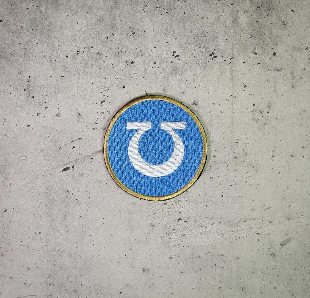 Ultra-marines Iron on PATCH From Wh40k Universe. Space Marine ...