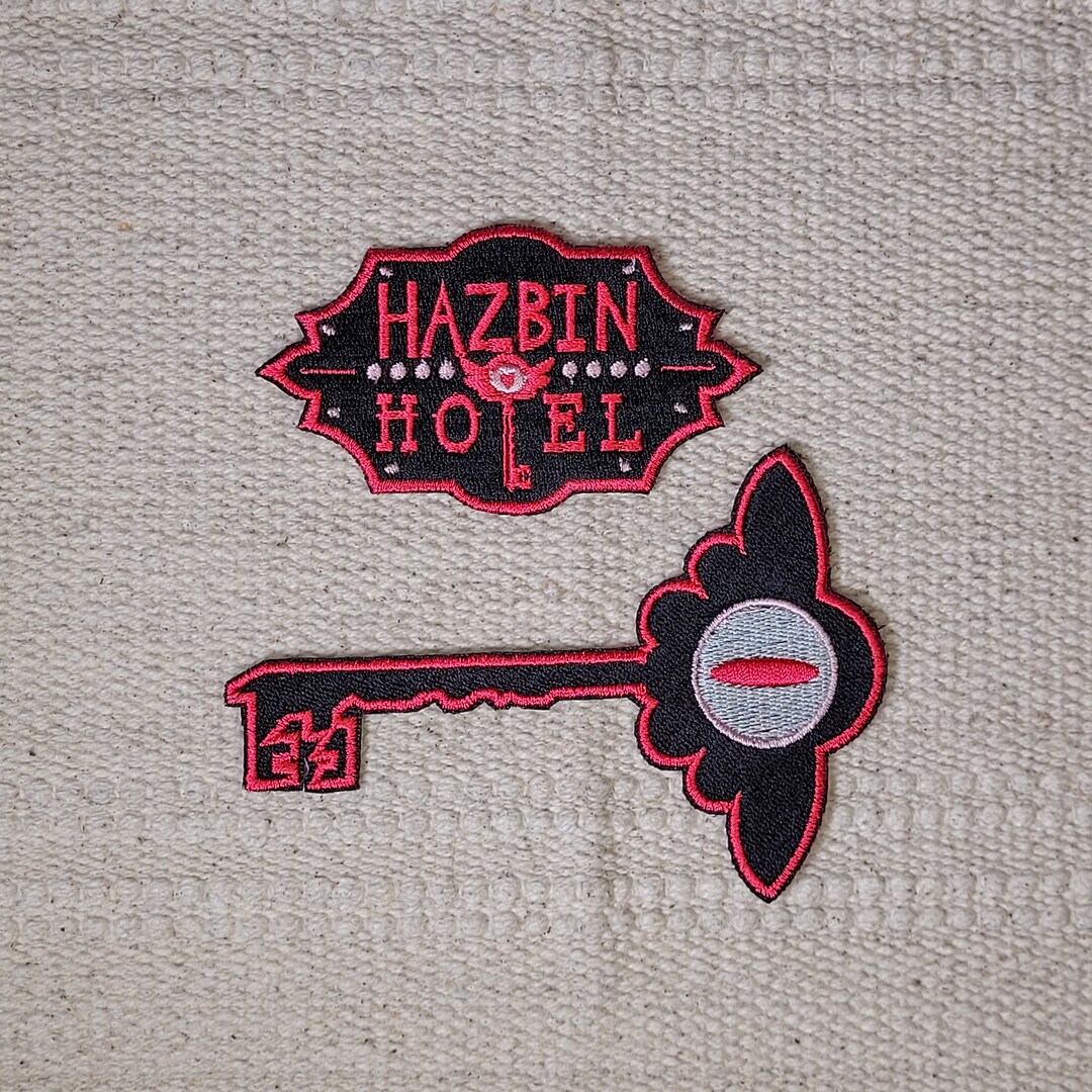 Hazbin Hotel Iron on Embroidered Patch. Charlie Morningstar Key ...