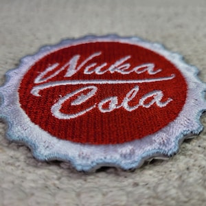 Nuka-cola-inspired Iron on PATCH. Embroidered Patch Vibrant and Durable for Jackets and ...