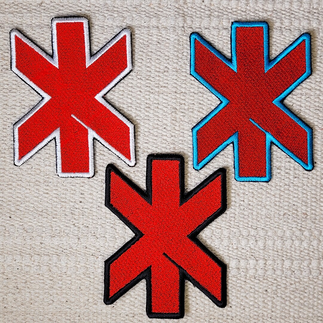 Cyberpunks-inspired Iron on Embroidered PATCH. Trauma Team Logo. Patch ...