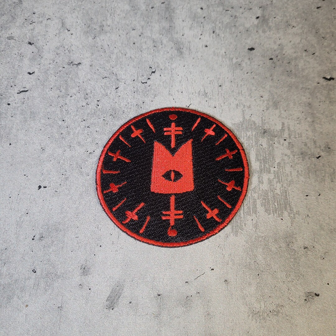 Cult of the Lamb Embroidered Patch. Cult Symbol. Patch for Cosplay ...
