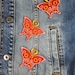 ADA WONG Iron-on PATCH From Resident Evil. Embroidery Butterfly Patch ...