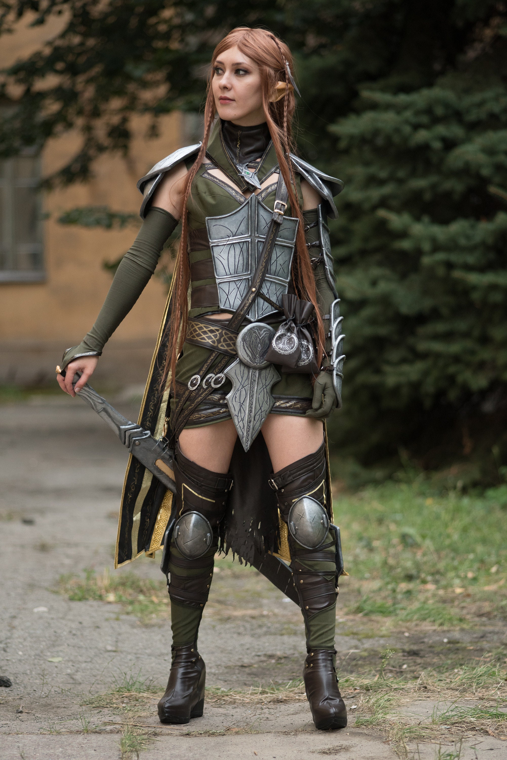 Skyrim High Elf Cosplay Costume Skyrim Cosplay Armor Tes Etsy Australia