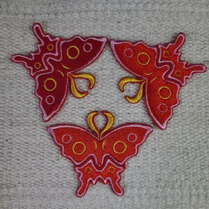 ADA WONG Iron-on PATCH From Resident Evil. Embroidery Butterfly Patch ...