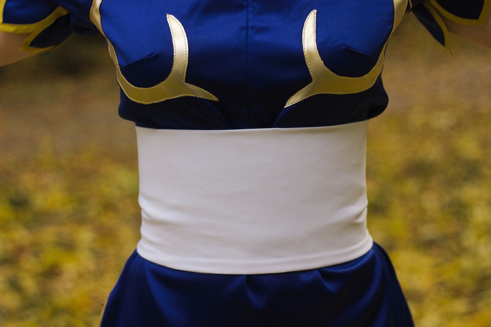 Chun-li Fighter Inspired Cosplay Costume. Blue Qipao Outfit. - Etsy