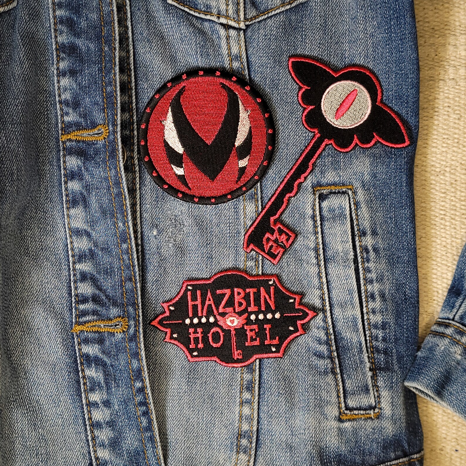 Helluva Boss Iron on Embroidered PATCH. IMP Embroidered Patch. Patch ...