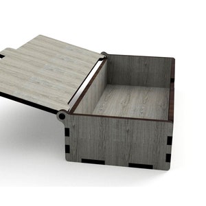 Simple Box 3mm 1/8 Inch 4mm 4.5mm 5mm 6mm 1/4inch. Laser - Etsy