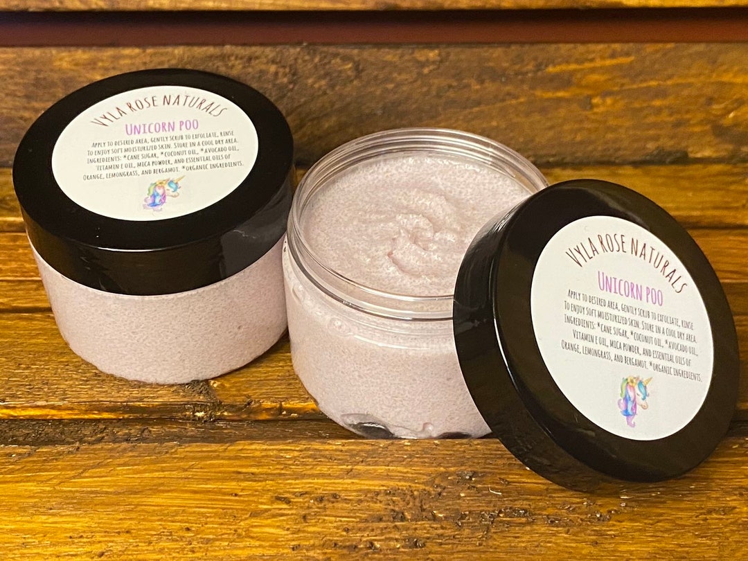 Unicorn Poo Sugar Scrub - Etsy