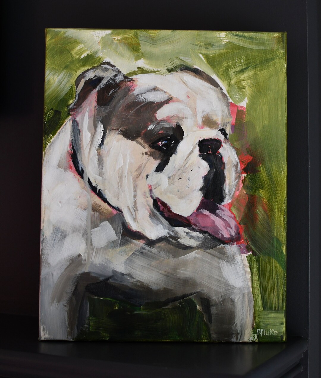 Bulldog Painting. UGA. University of Georgia. Go Dawgs. National ...