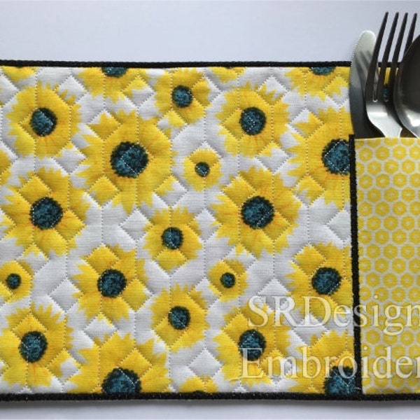 Pocket Placemat - Etsy