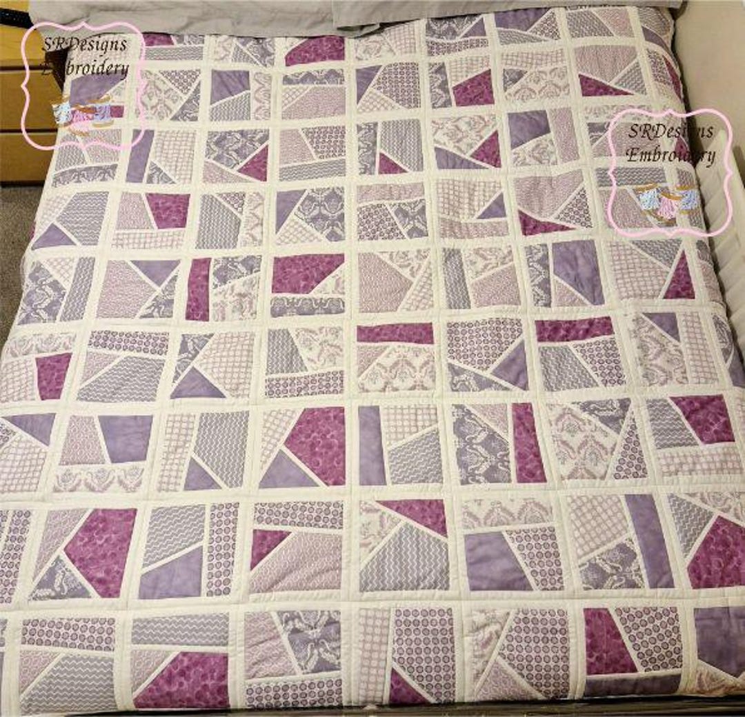 Quilt Blocks, QAYG ITH Blocks Bundle 5"x5",5"x7", 7"x7" 9 Blocks Total ...