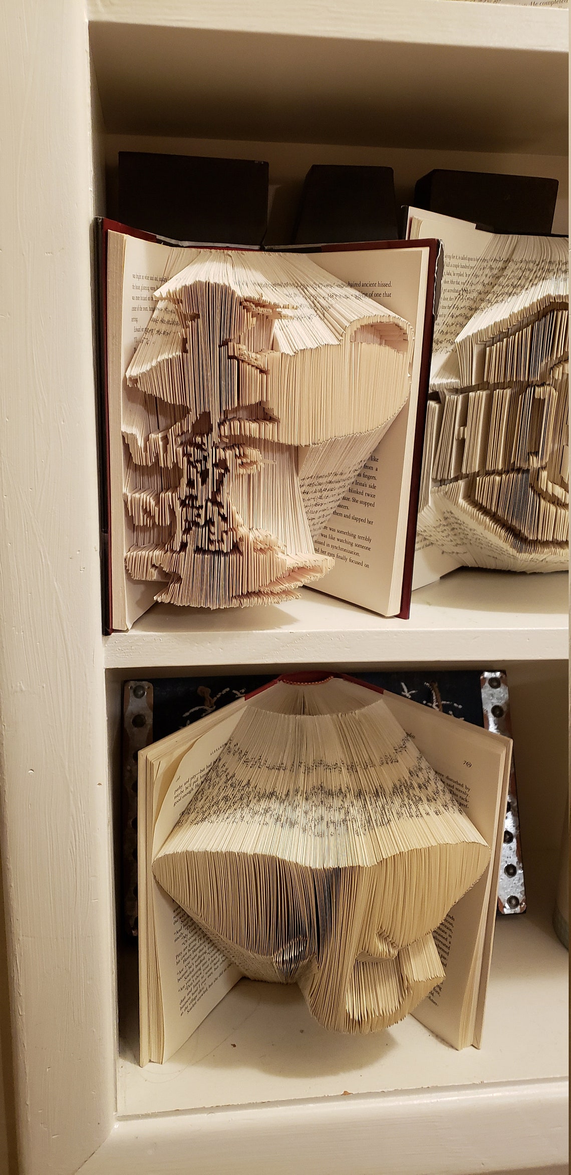 Custom Folded Book Art - Etsy