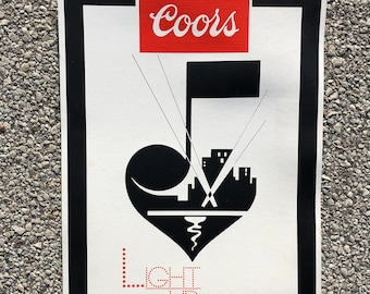 Coors Light Poster - Etsy