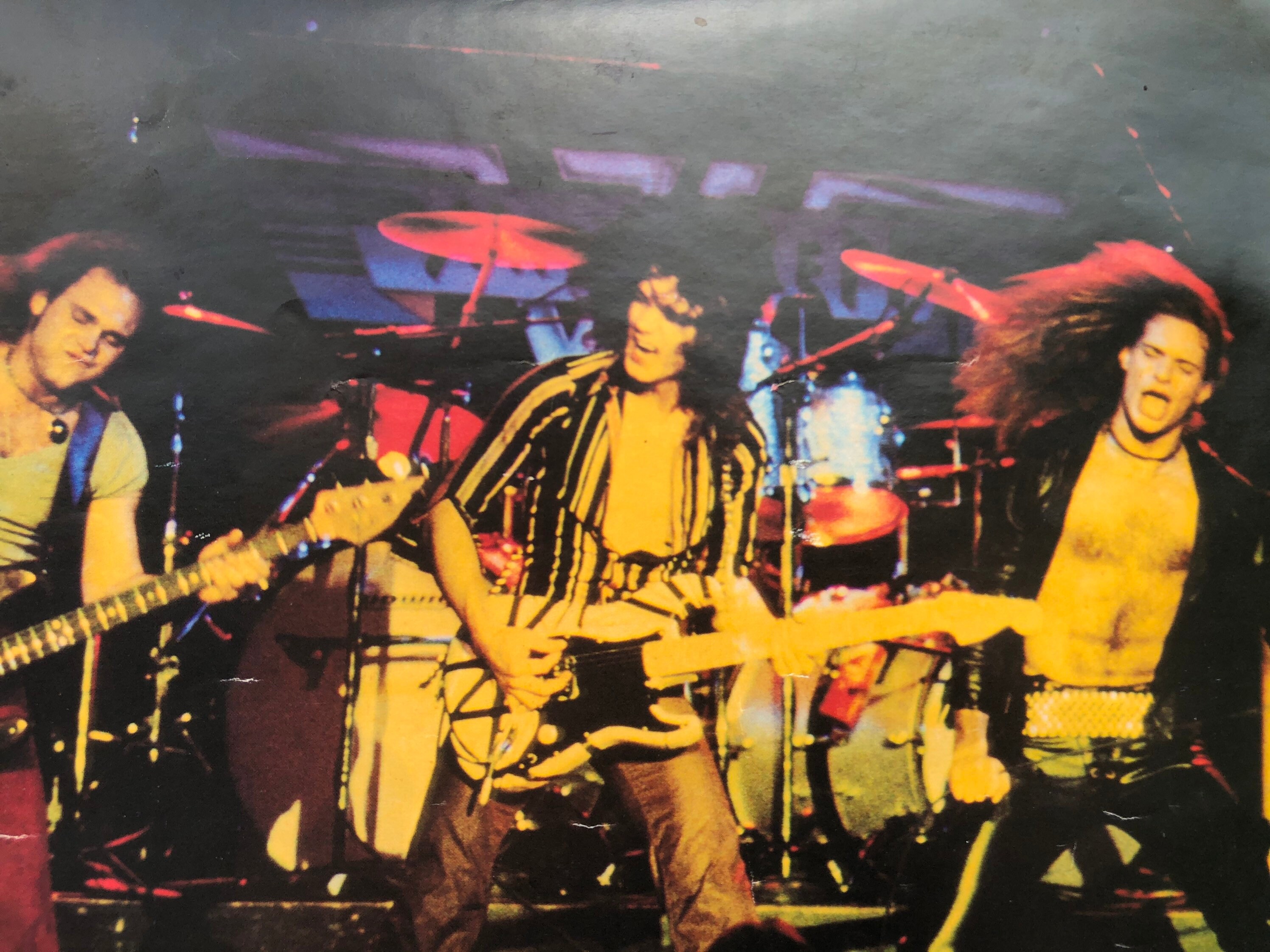 Rare Vintage 1980s Van Halen Tour Poster - Etsy