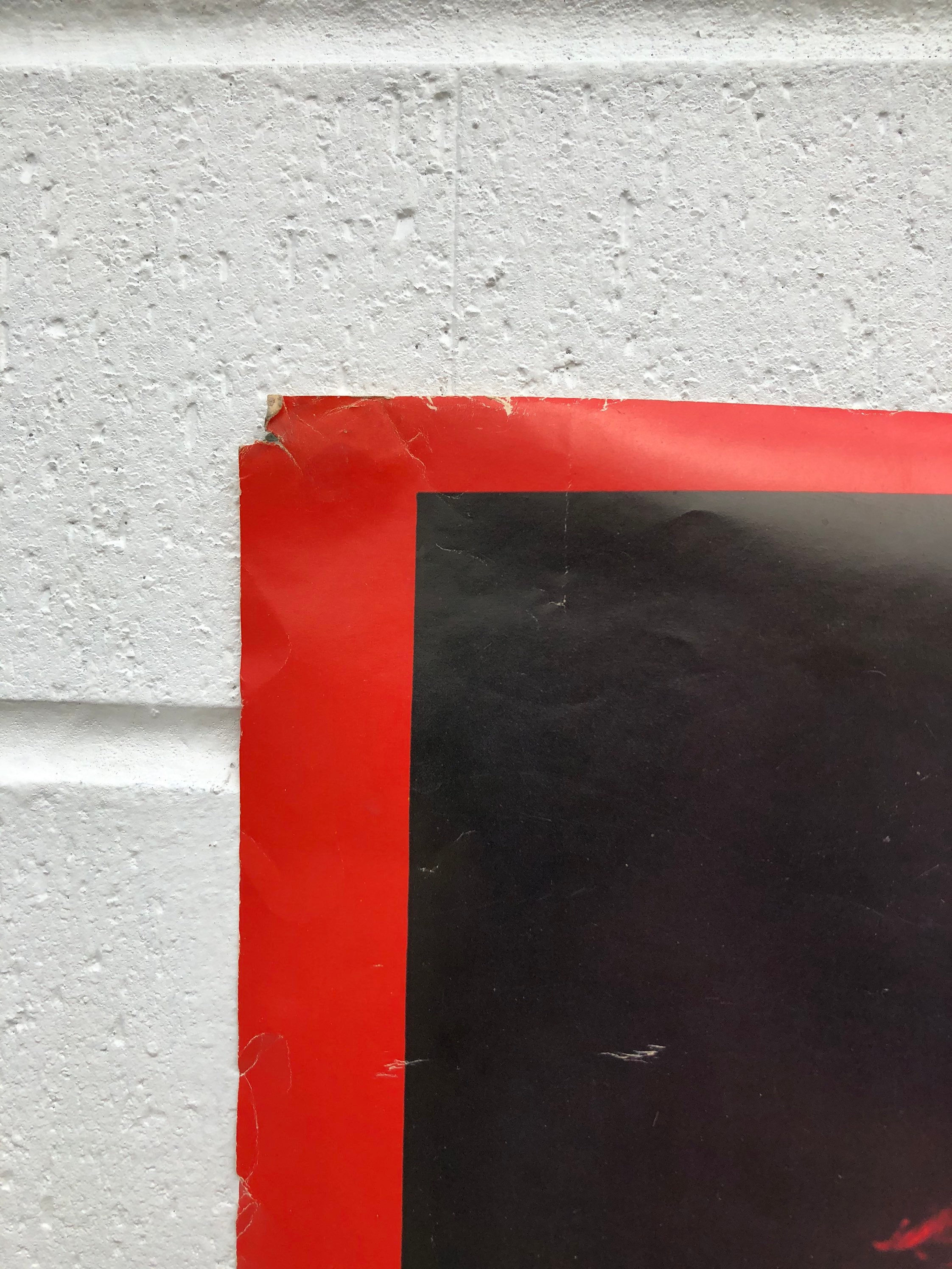 Rare Vintage 1980s Van Halen Tour Poster - Etsy