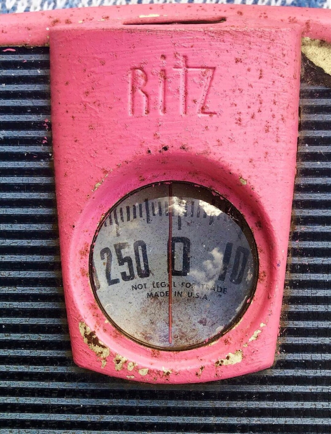 Vintage 1950s Ritz Pink Bathroom Scale - Etsy