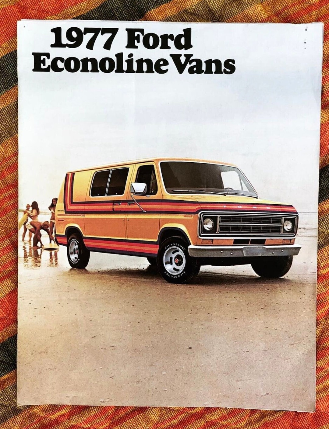 Vintage 1977 Ford Econoline Vans Sales Brochure - Etsy