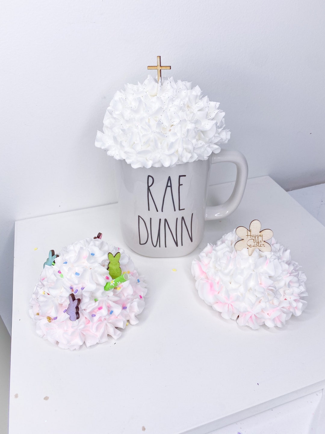 Faux Whipped Cream Mug Topper - Etsy