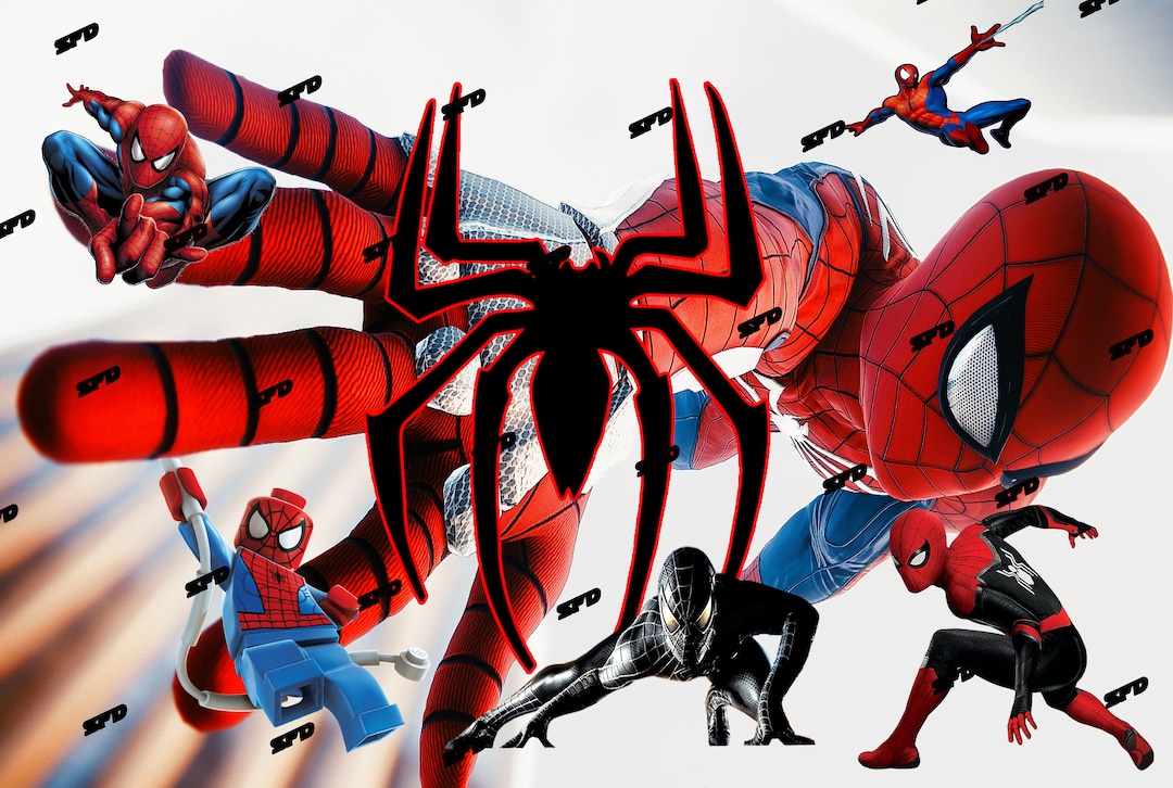 Spiderman Collage - Etsy