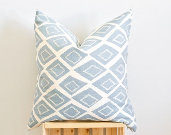 Blue Throw Pillow | Etsy