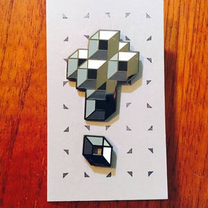 Hypercube + Cube Pin Set - Etsy