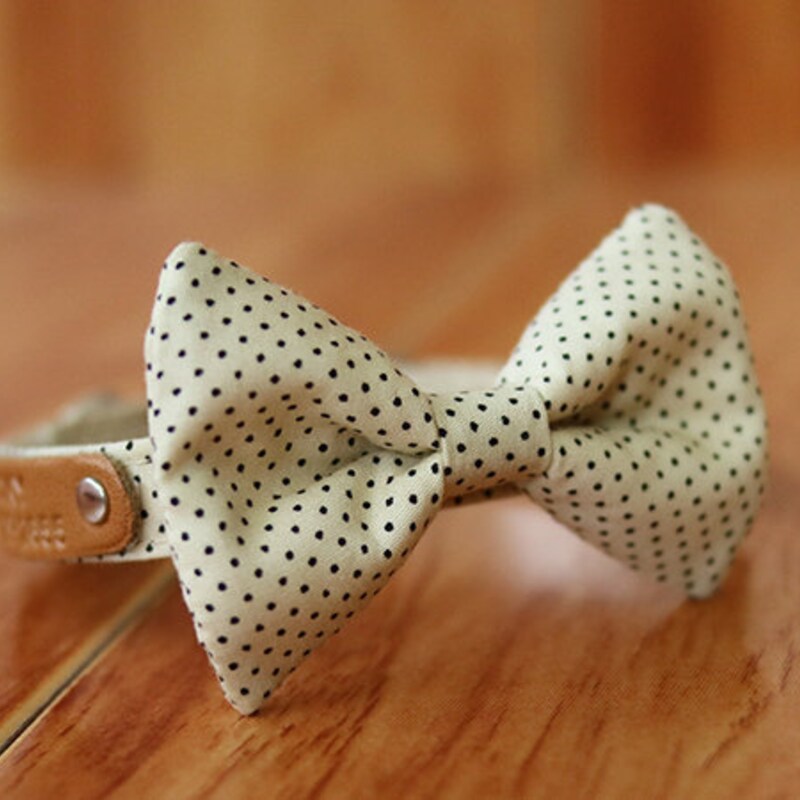 Polka Dot Bowtie - Etsy